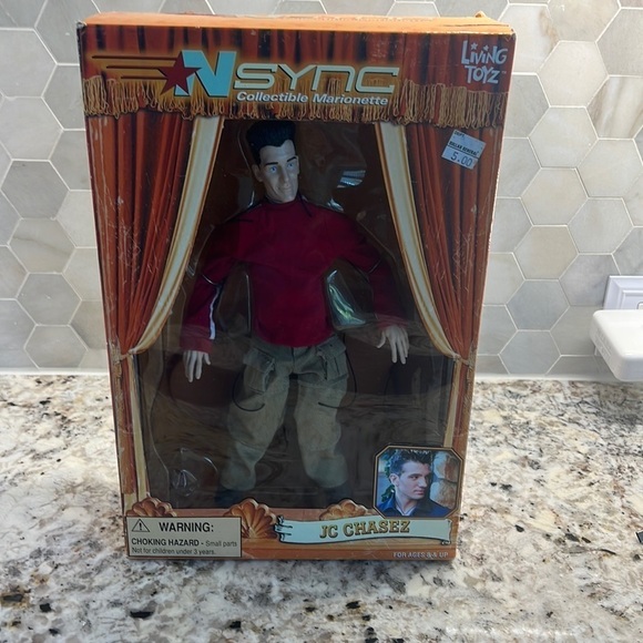 Living Toyz | Toys | Nsync Jc Chasez Collectible Marionette | Poshmark